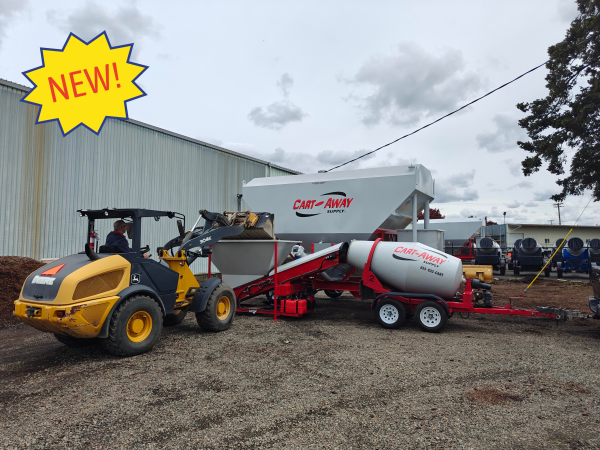 Selling Mini Belt Loader & Small Concrete Batching System USA